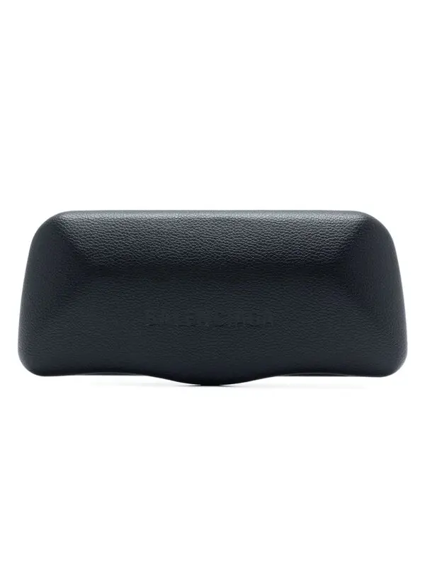 Balenciaga Oval-frame Sunglasses - Black