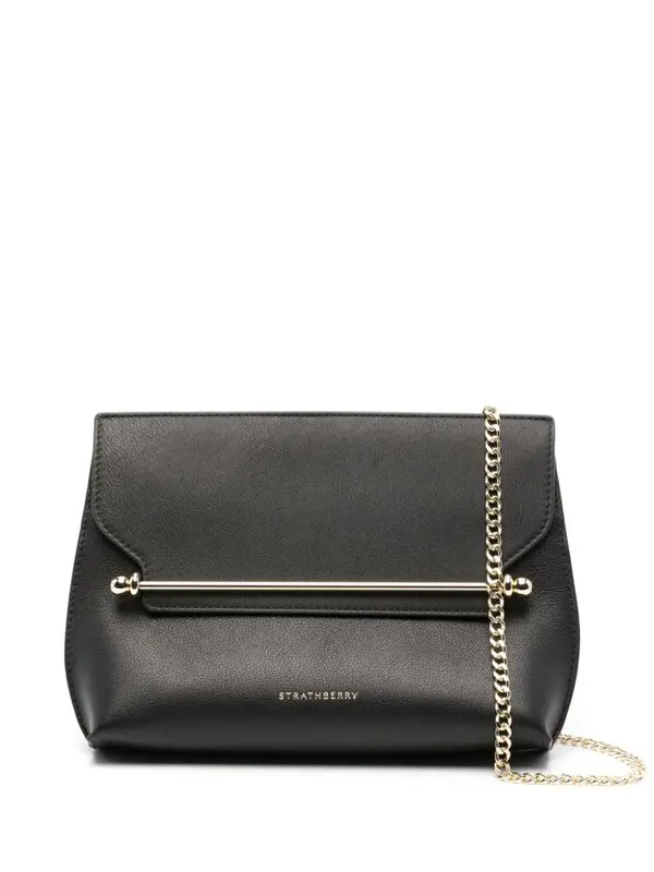 Strathberry Stylist Clutch Bag - Black