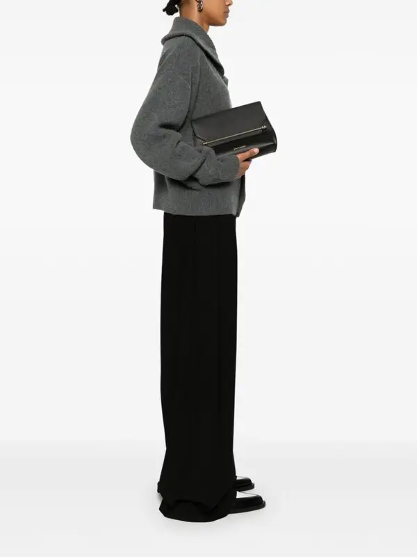 Strathberry Stylist Clutch Bag - Black