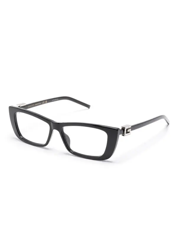Gucci Cat-eye Frame Glasses - Black