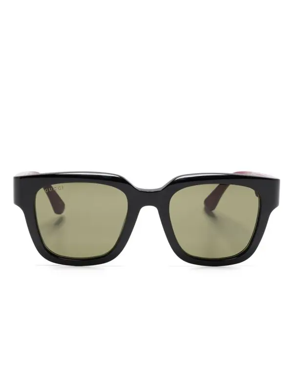 Gucci Oversized Sunglasses - Black