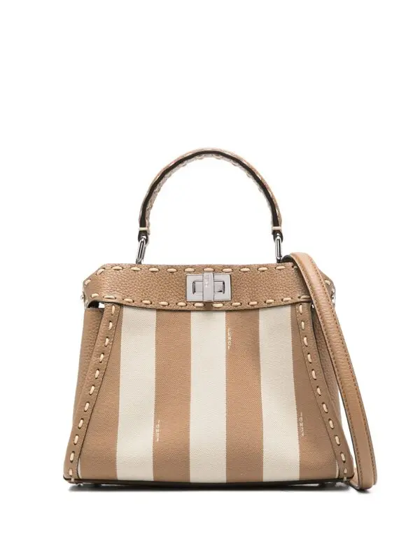Fendi Mini Peekaboo Tote Bag
