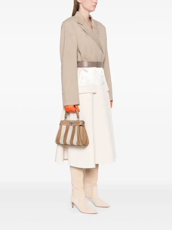 Fendi Mini Peekaboo Tote Bag