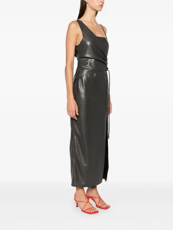 Nanushka Asymmetric Midi Dress