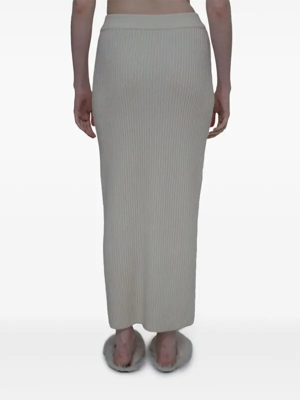 Rosetta Getty Wool-cashmere Skirt