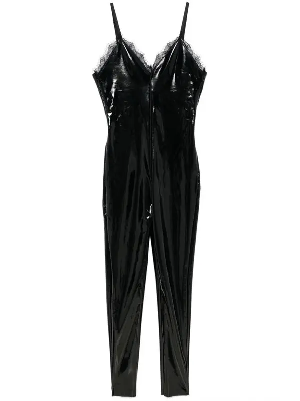 Alchemy Fashions X Lia Aram Patent Jumpsuit