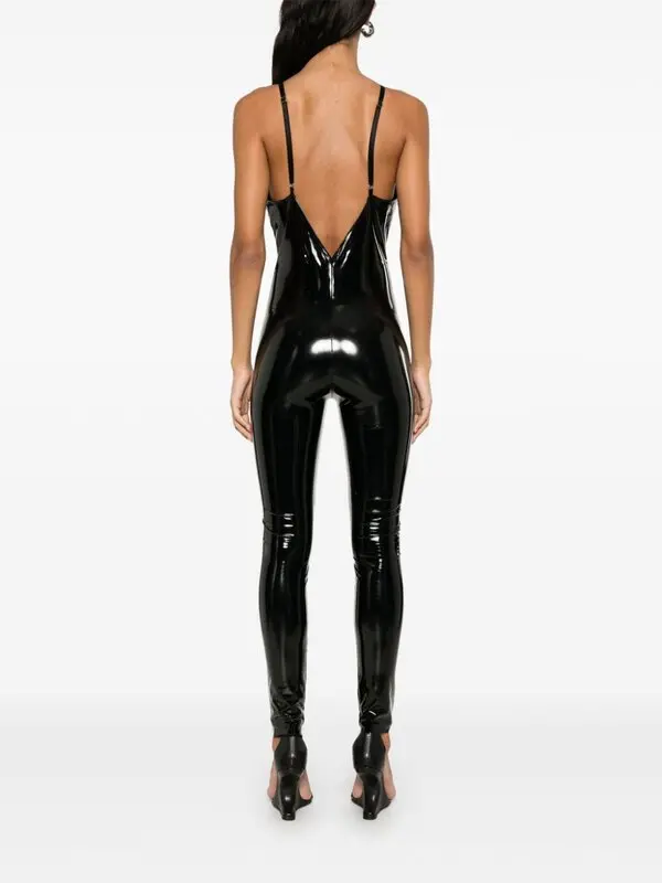 Alchemy Fashions X Lia Aram Patent Jumpsuit