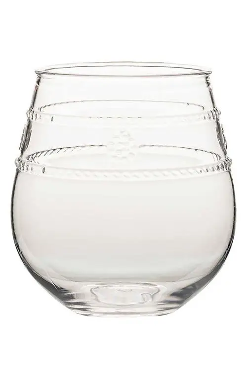 JULISKA Isabella Set Of 4 Acrylic Stemless Wine Glasses