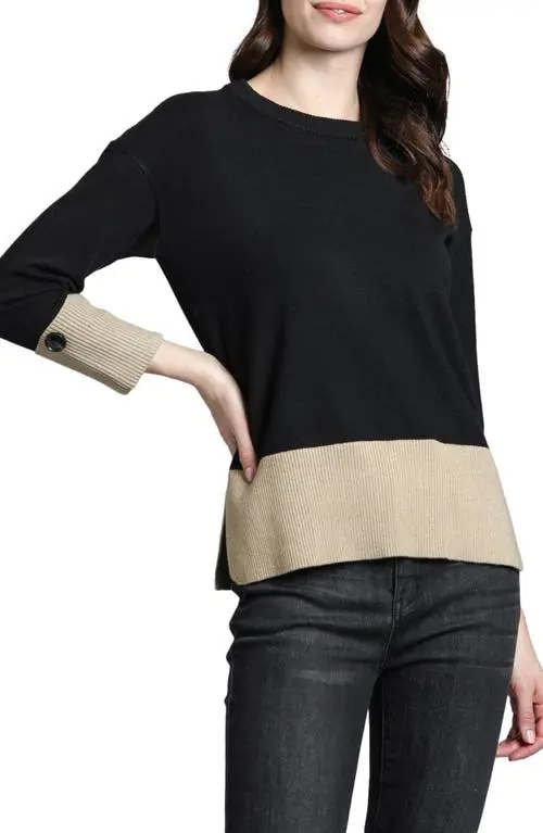 APNY Color Block Knit Sweater