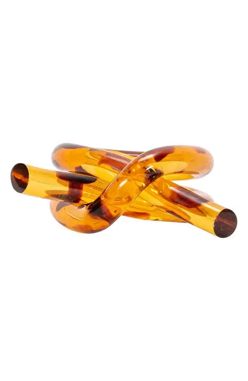 JULISKA Set Of 4 Tortoise Knot Napkin Rings - Tortoiseshell