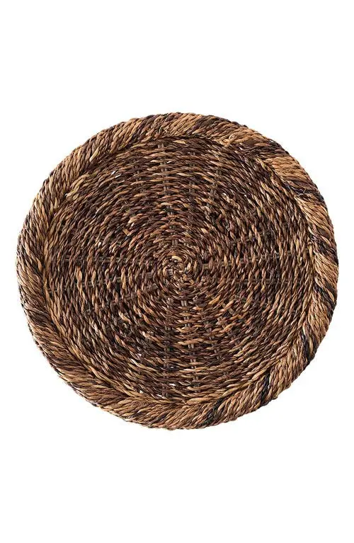 JULISKA Rustic Rope Chargers Set Of 4 - Natural