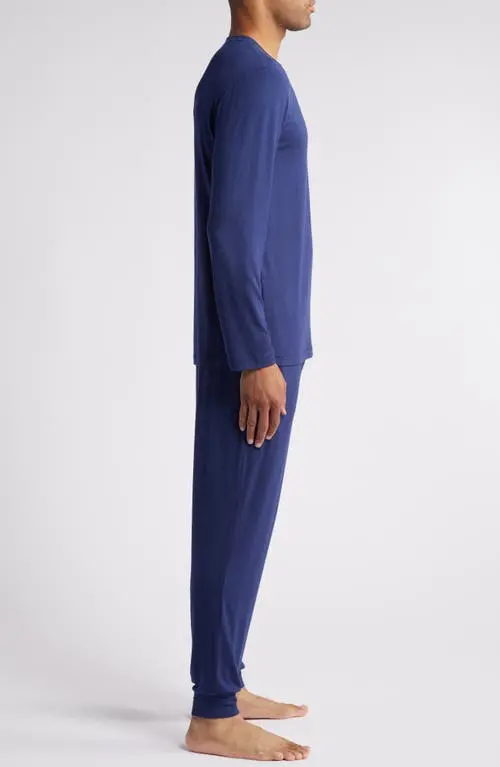 Nordstrom Moonlight Modal Blend Pajamas - Navy Peacoat