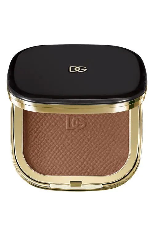 Dolce & Gabbana Face & Eyes Match Lasting Bronzer & Eyeshadow Powder - Medium Deep