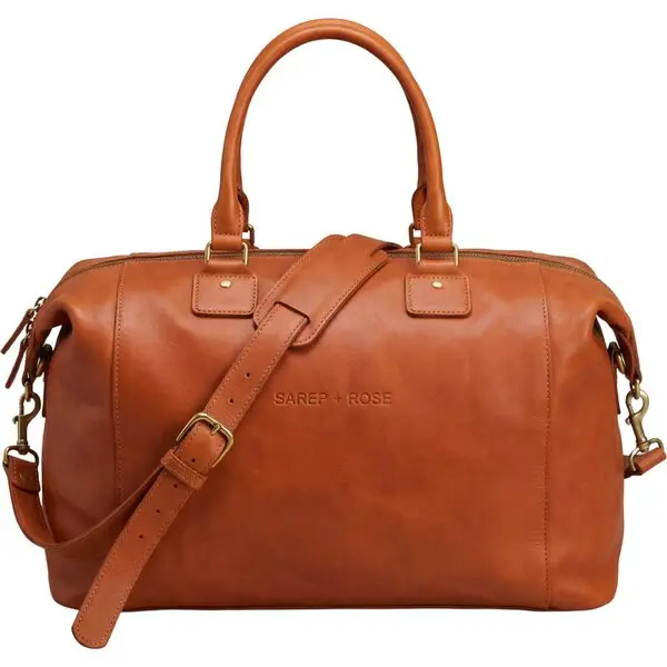 SAREP + ROSE Oakley Travel Weekend Bag - Cinnamon