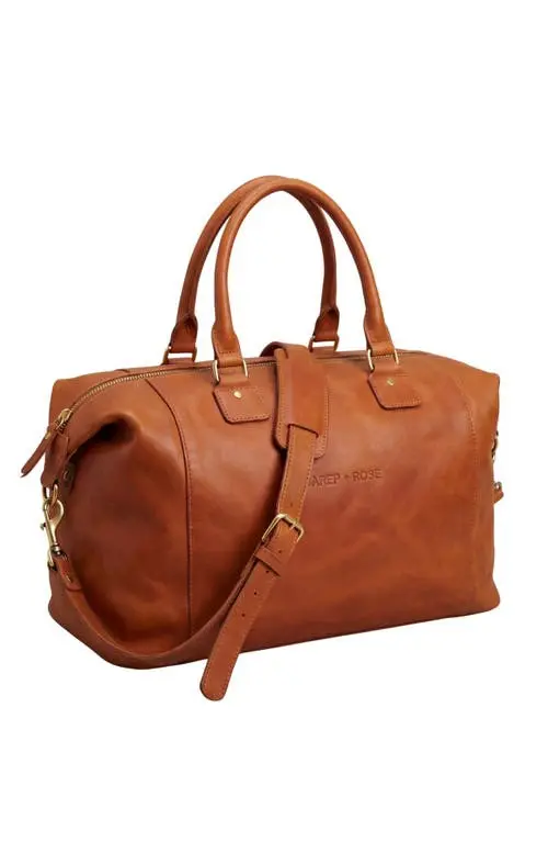 SAREP + ROSE Oakley Travel Weekend Bag - Cinnamon