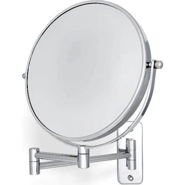 ZADRO Wall Mounted Makeup Mirror With 8x/1x Magnifications - Chrome