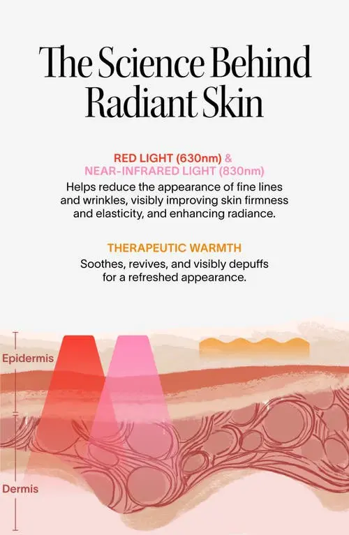 SOLAWAVE 2-in-1 Skincare Mini Led Red Light Device