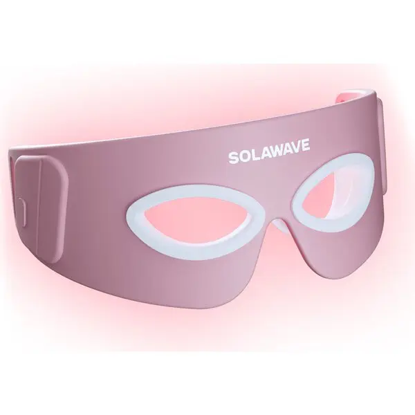 SOLAWAVE Eye Recovery Pro Led Light Therapy Eye Mask - Pink
