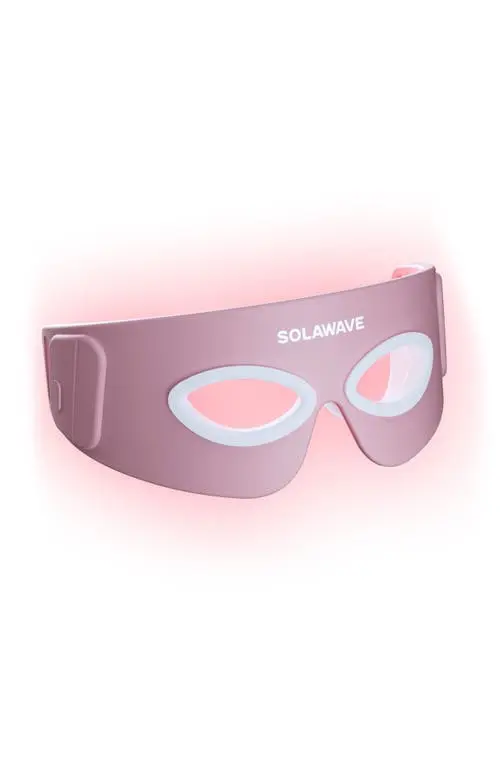SOLAWAVE Eye Recovery Pro Led Light Therapy Eye Mask - Pink
