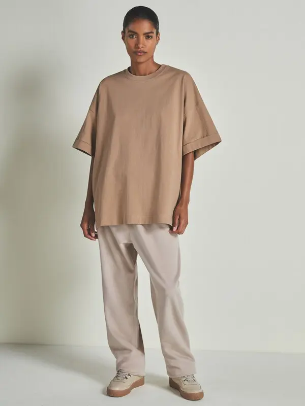 Les 100 Ciels Cotton-blend Jersey T-shirt