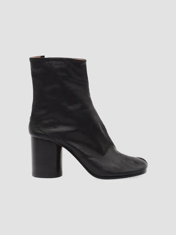 MAISON MARGIELA Tabi 75mm Leather Ankle Boots