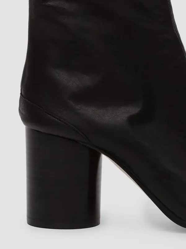 MAISON MARGIELA Tabi 75mm Leather Ankle Boots
