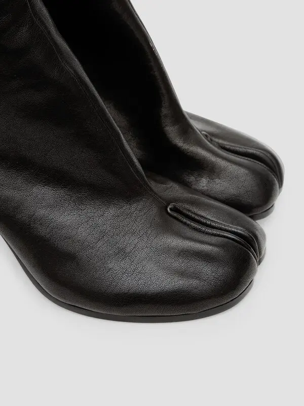 MAISON MARGIELA Tabi 75mm Leather Ankle Boots