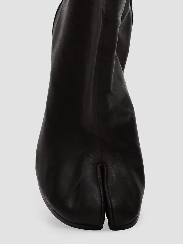 MAISON MARGIELA Tabi 75mm Leather Ankle Boots
