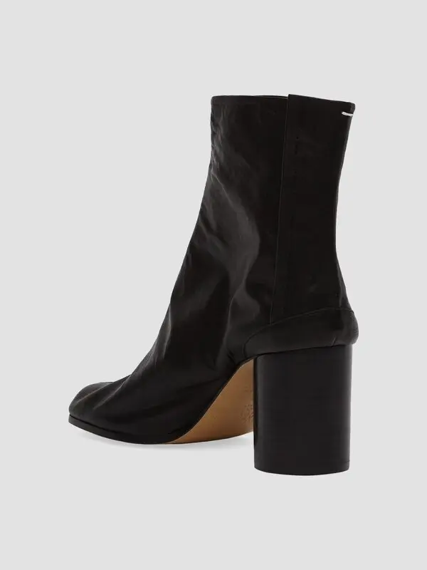 MAISON MARGIELA Tabi 75mm Leather Ankle Boots