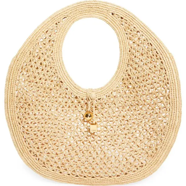 Jacquemus Le Spiaggia Round Bag - Natural 142