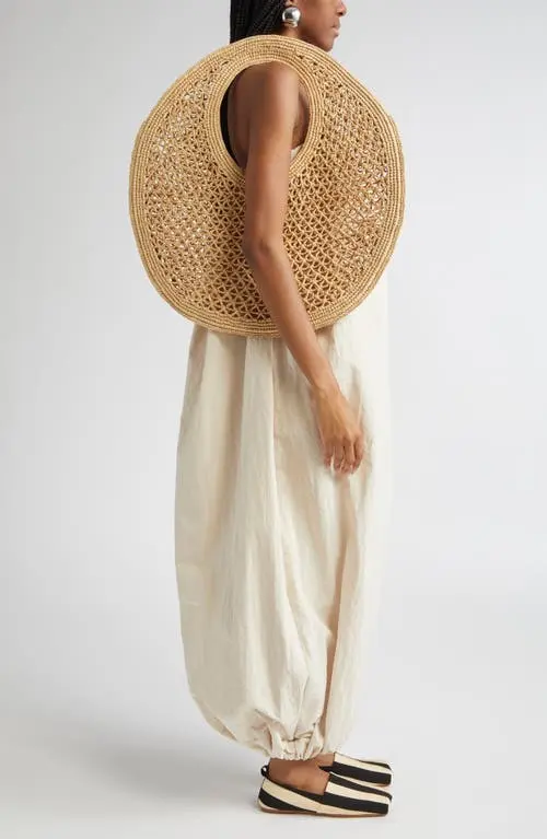 Jacquemus Le Spiaggia Round Bag - Natural 142
