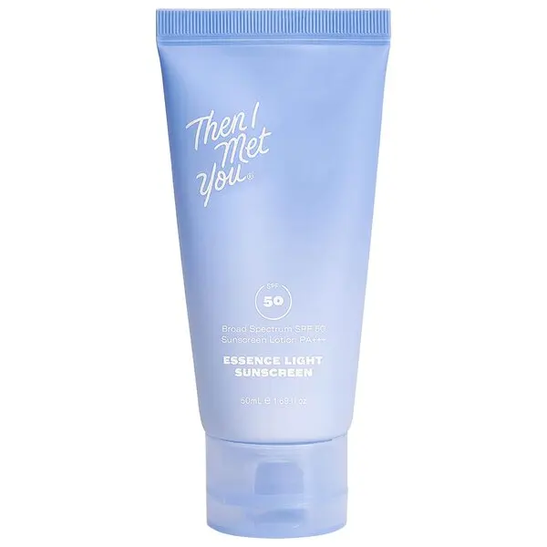 THEN I MET YOU Essence Light Serum Sunscreen Broad Spectrum Spf 50 Pa +++ With Hyaluronic Acid - One-color