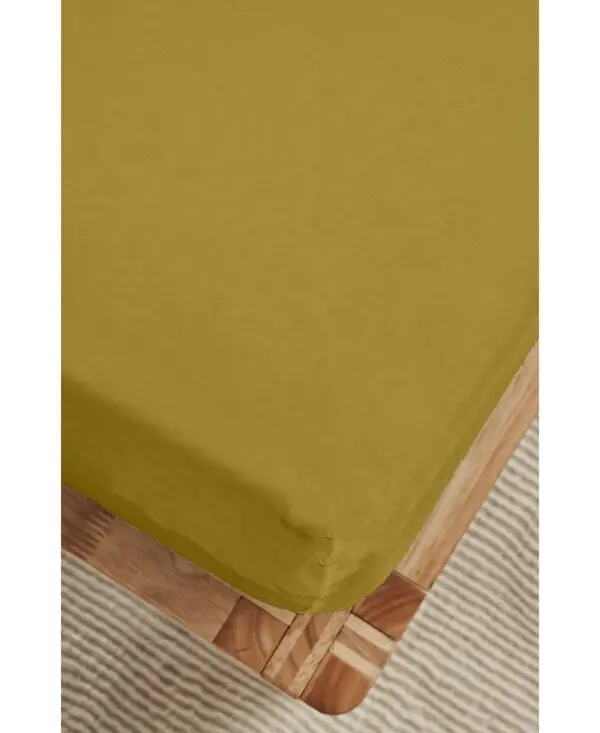ETTITUDE Luxe Cleanbamboo Sateen+ Sheet Set - Brass