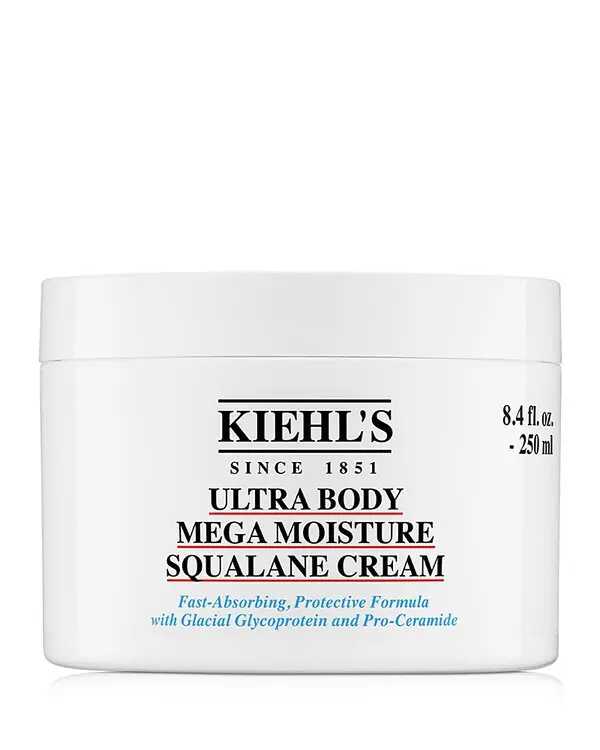 KIEHL'S SINCE 1851 Ultra Body Mega Moisture Squalane Cream 8.4 Oz - No Color