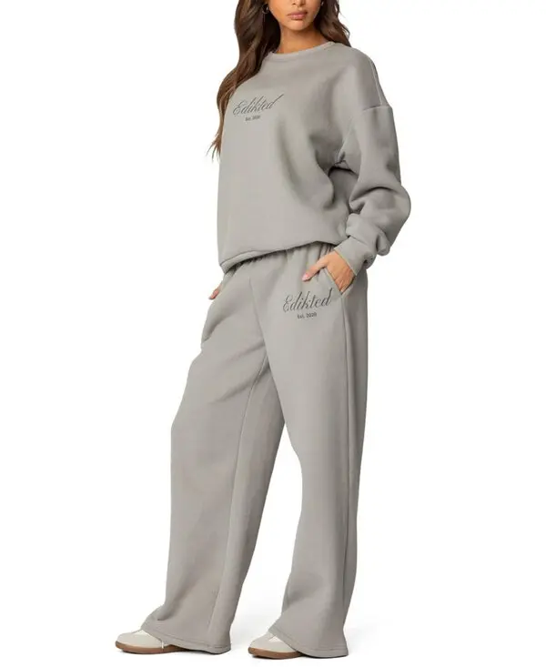 EDIKTED Get Sweatpants - Gray