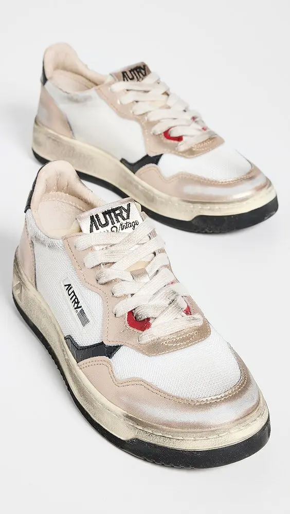 AUTRY Super Vintage Low Top Sneakers