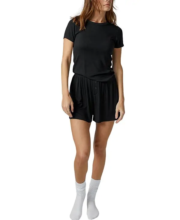Lunya Tee & Shorts Pajama Set