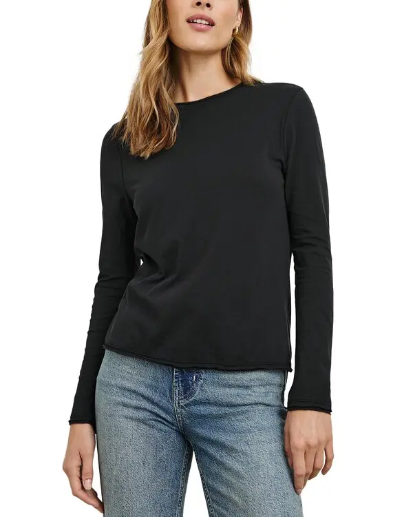 Rails Crewneck Long Sleeve Tee