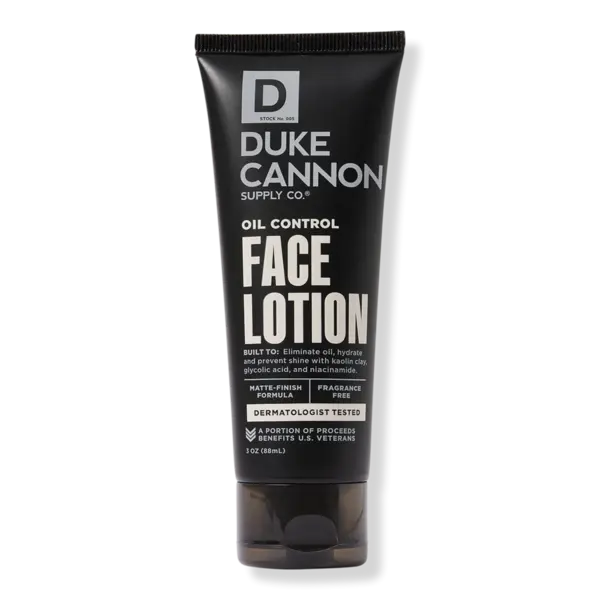 DUKE CANNON Oil Control Face Lotion - One-color