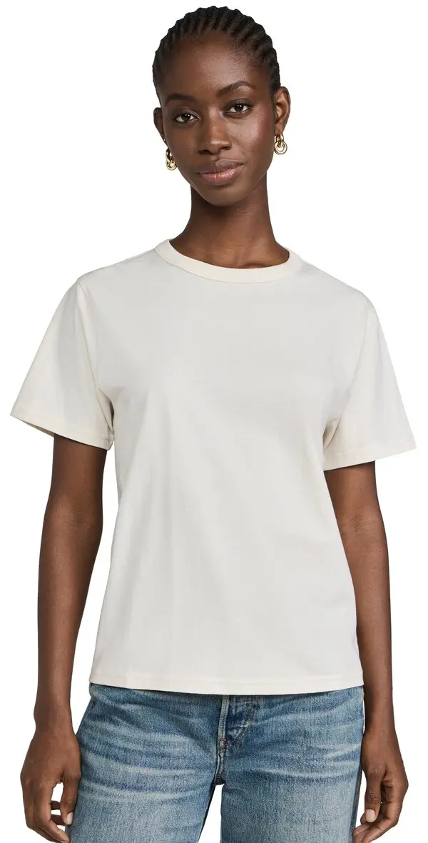 Sold Out NYC Lightweight Jersey Crewneck T-shirt - Cream