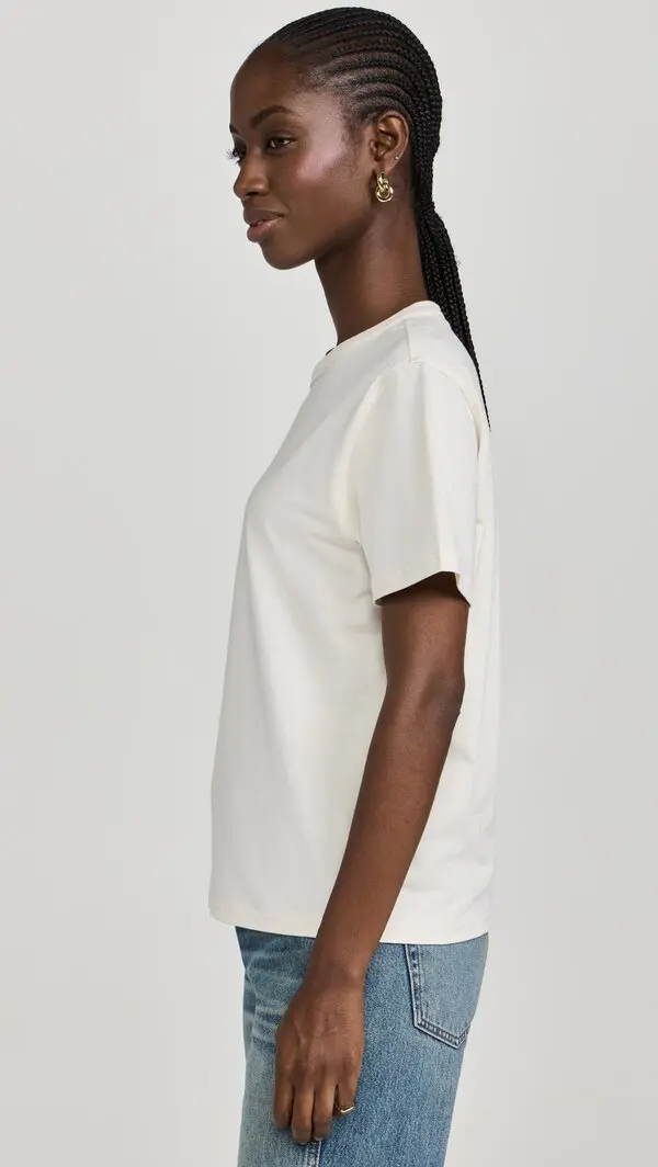 Sold Out NYC Lightweight Jersey Crewneck T-shirt - Cream