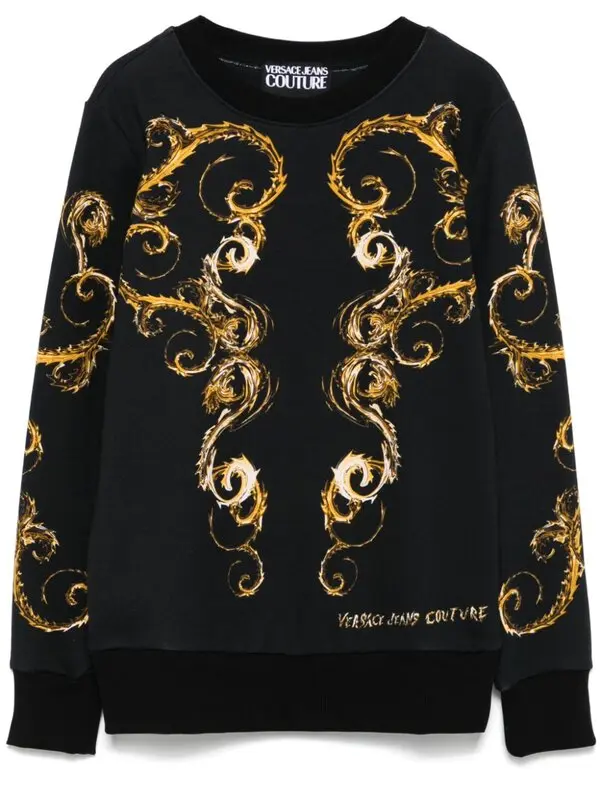 Versace Barocco Print Sweatshirt