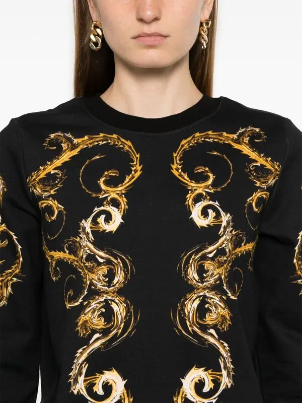 Versace Barocco Print Sweatshirt