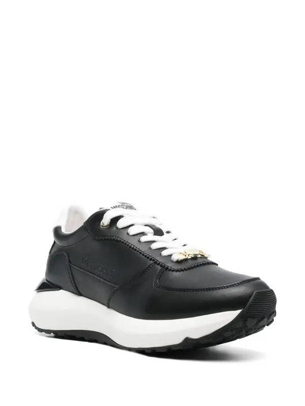 Moschino Leather Sneakers
