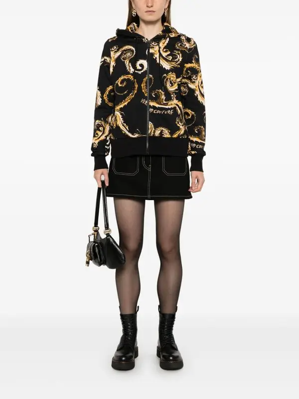 Versace Barocco-print Hoodie