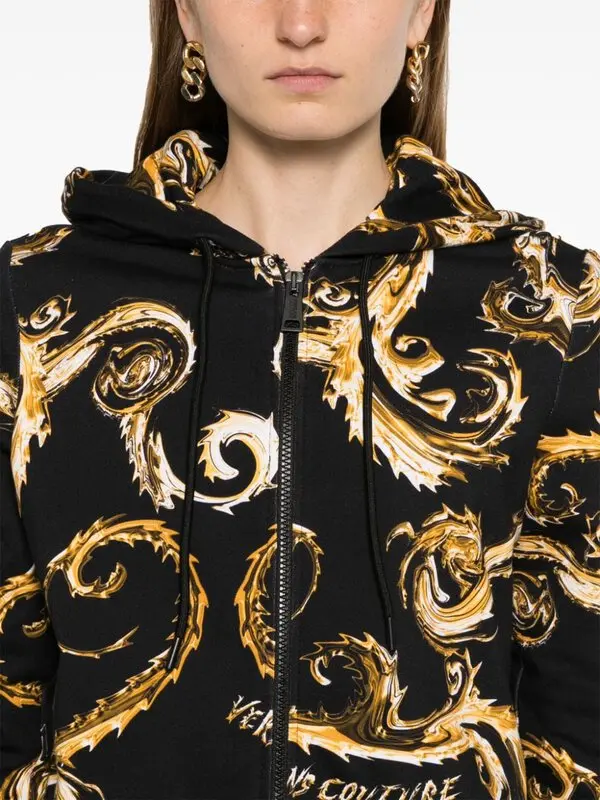 Versace Barocco-print Hoodie