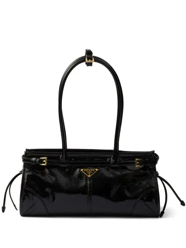 Prada Bonnie Tote Bag - Black | Editorialist