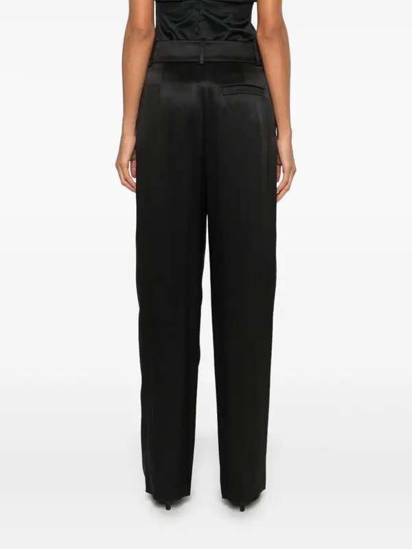 Giorgio Armani Silk Tailored Trousers