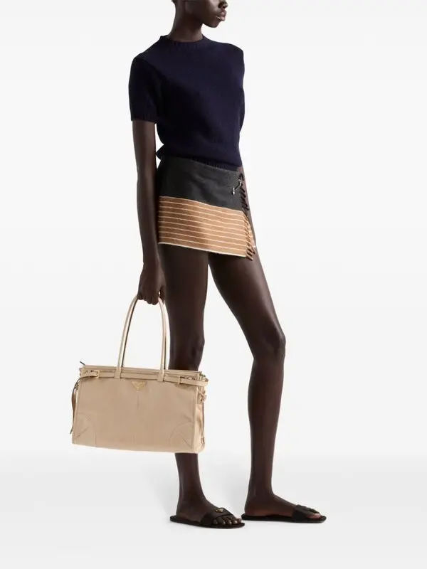 Prada Cashmere Miniskirt
