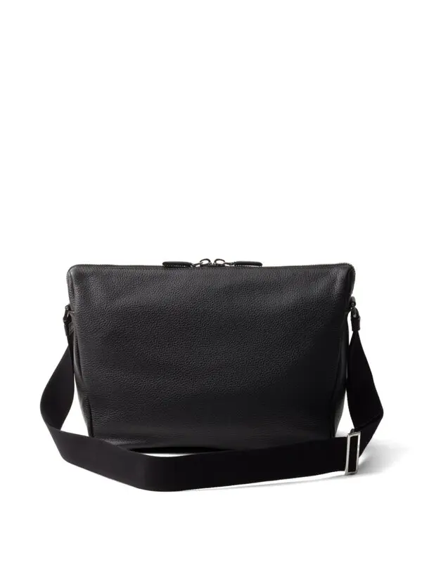Prada Leather Shoulder Bag - Black
